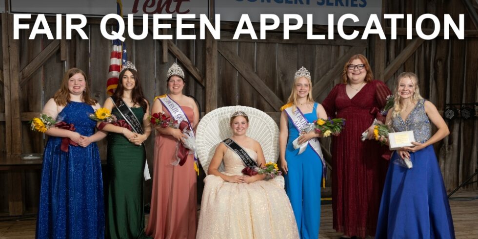 Fair Queen Application | Washington Fair